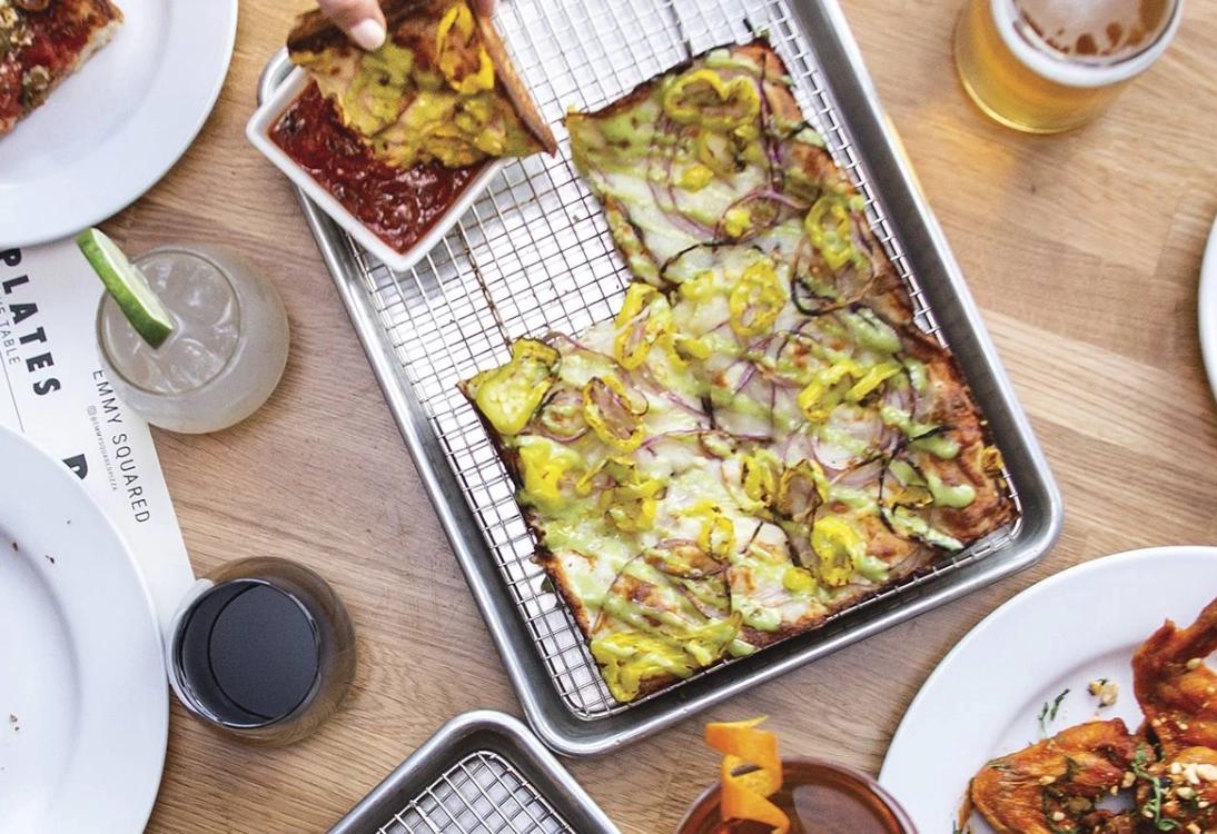 Emmy Squared: Savor Detroit-Style Pizza & Rooftop Views