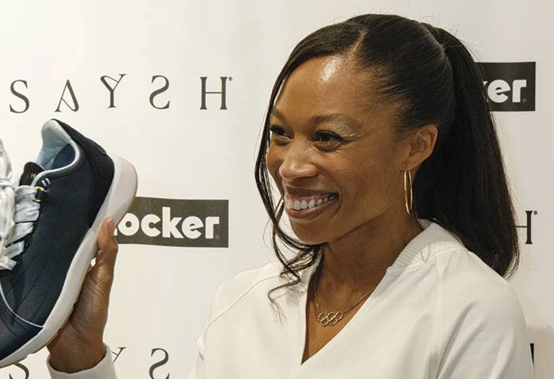 Empower Women: Allyson Felix's Saysh Two Sneakers