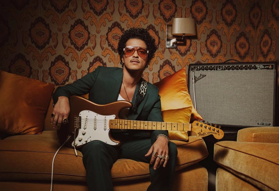Bruno Mars Opens The Pinky Ring at Super Bowl LVIII