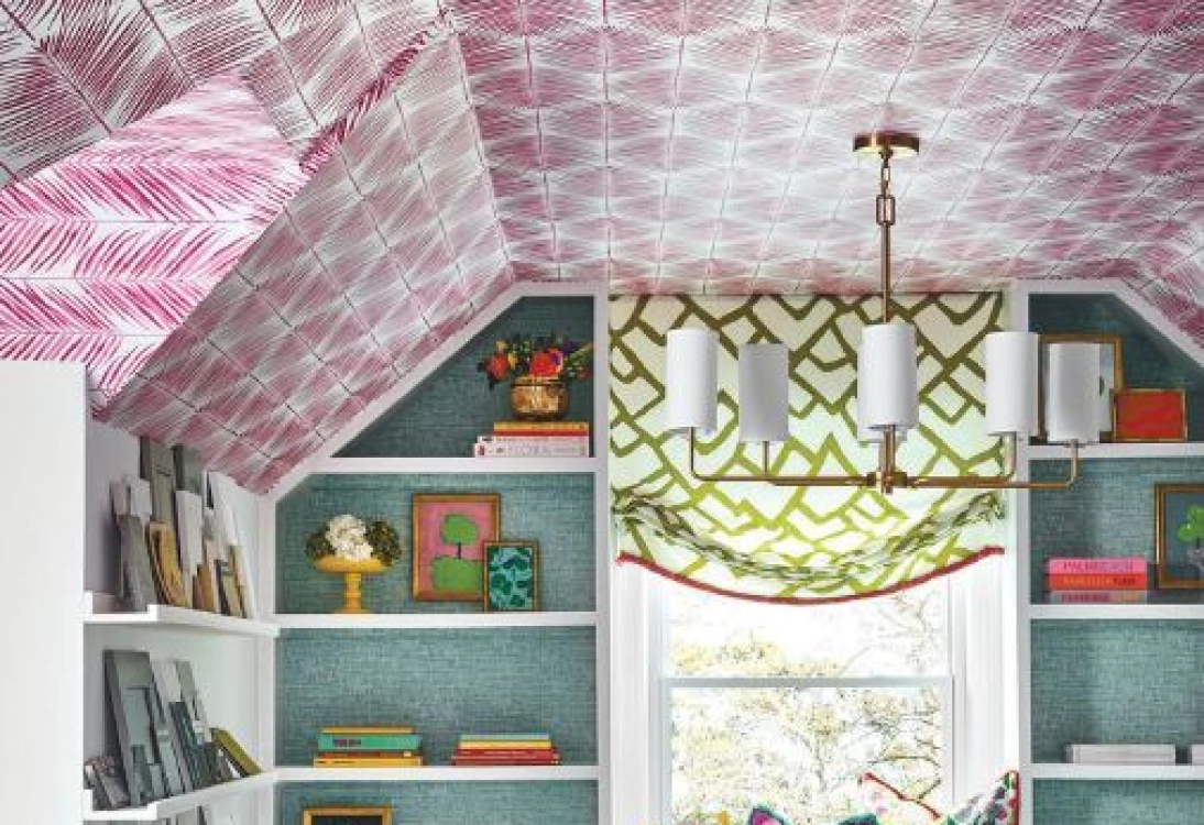 Revitalizing a Tudor Home with Bold Colors and Art