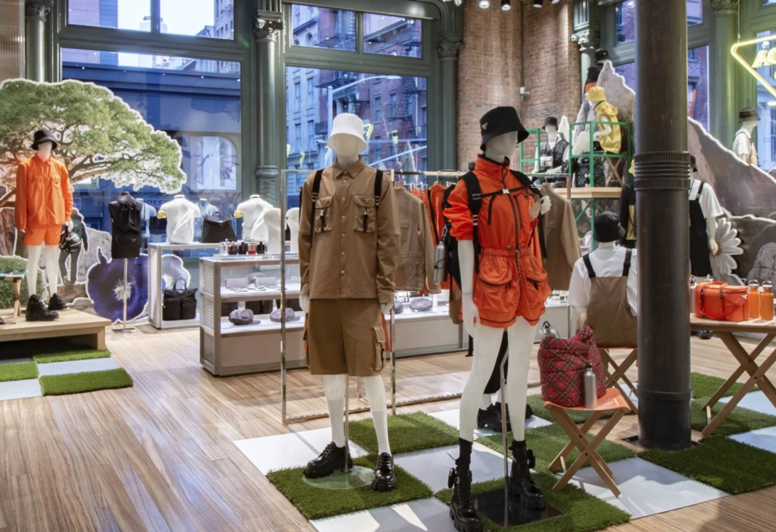 Explore Prada's Chic Outdoor Pop-Ups in NYC & LA Today
