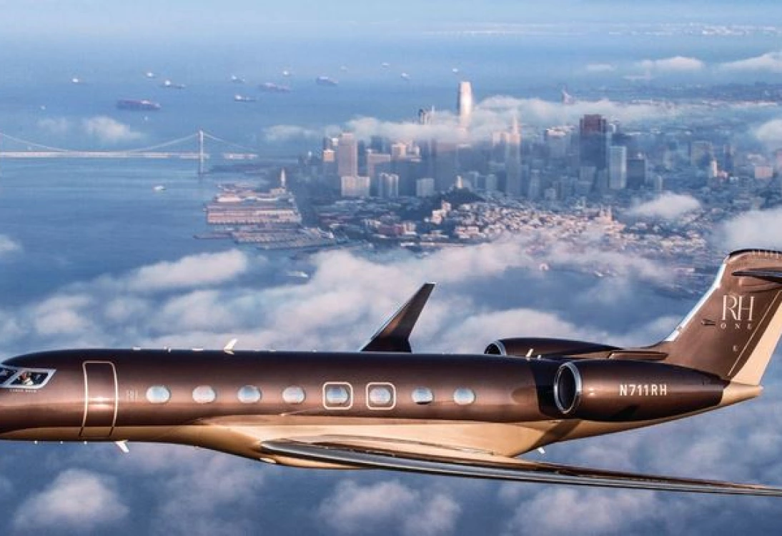 RH Elevates Luxury: Unveiling RH One Private Jet Service