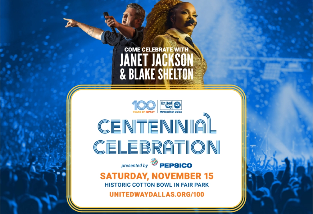 Here’s What’s Happening at the United Way Dallas Centennial Celebration