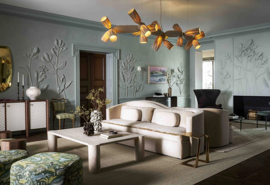 Best Living Room Design: Art Meets Architecture in Lake Forest
