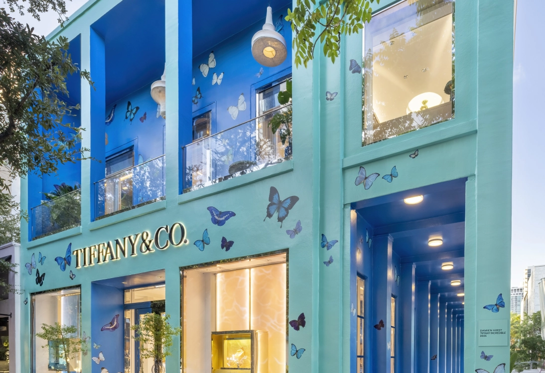 Tiffany & Co. Unveils Stunning Art-Inspired Façade in Miami