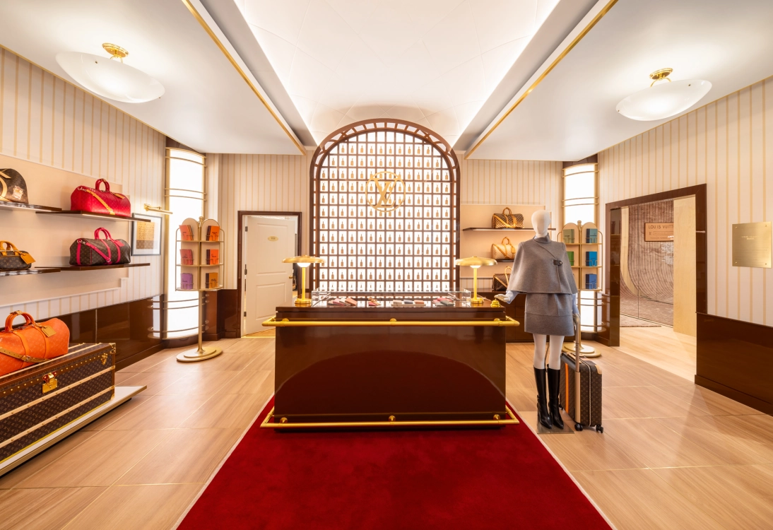 Louis Vuitton Hotel Pop-Up Celebrates 130 Years of Monogram