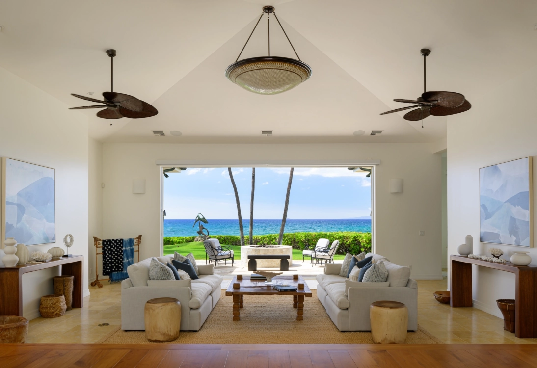 Inside a $27 Million Oceanfront Estate on Keawakapu Beach in Kihei, Maui