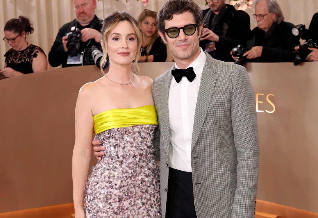Adam Brody & Leighton Meester Shine At 2026 Golden Globes