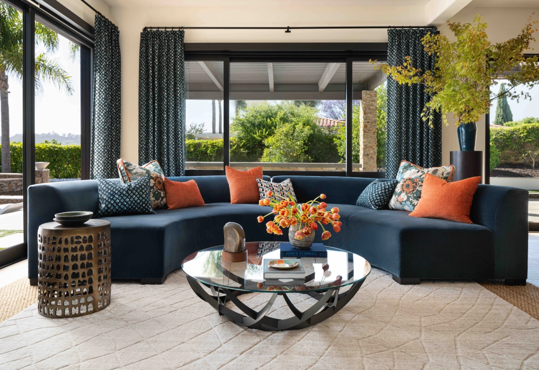 Colorful Contemporary Family Home Design in San Juan Capistrano