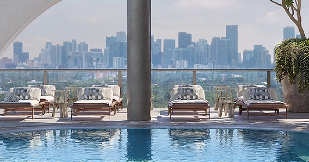 Mr. C Residences Unveils Luxury Rooftop Pool & Lounge