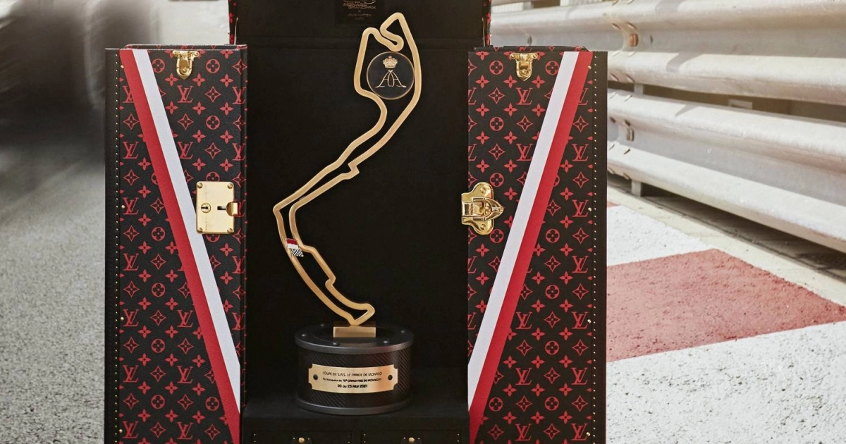 Louis Vuitton's Masterpiece: Monaco Grand Prix Trophy Case
