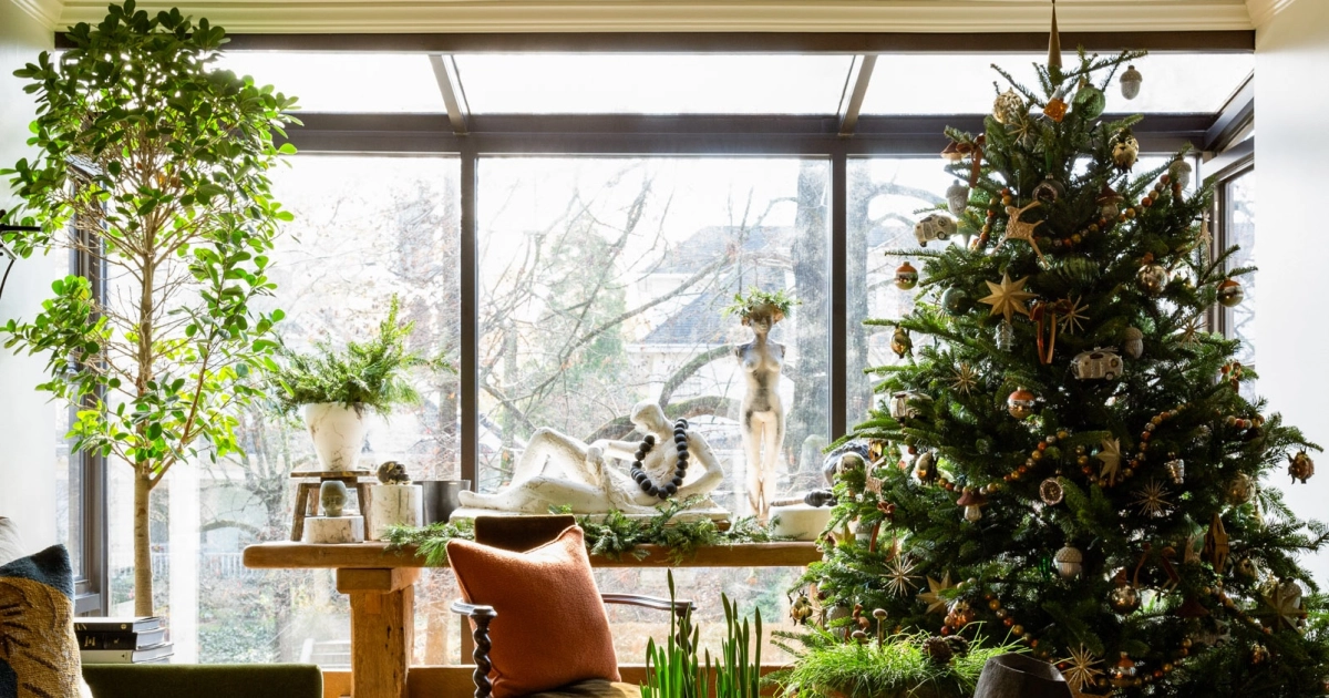 Curate a Stylish Christmas Tree with Expert Bradley Odom