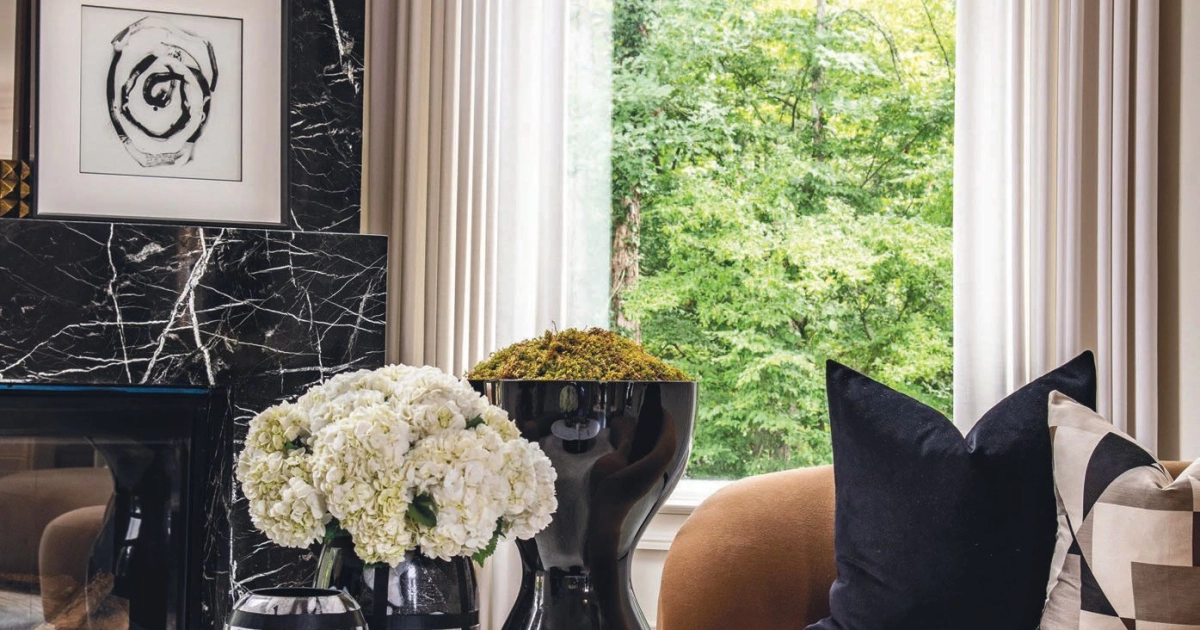 Modern Luxury Living Room by Egypt Sherrod