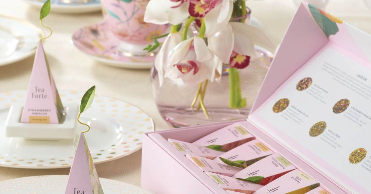 Tea Forté Releases Elevated Wedding Favors