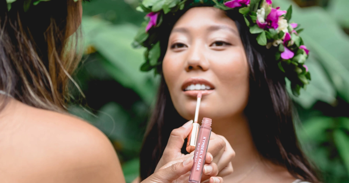 Maui Makeup Artist Kymberly Marr Launches Vegan Cosmetics Line
