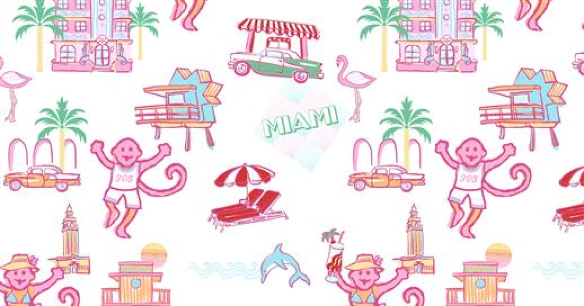 Roller Rabbit Unveils New Miami Monkey Capsule