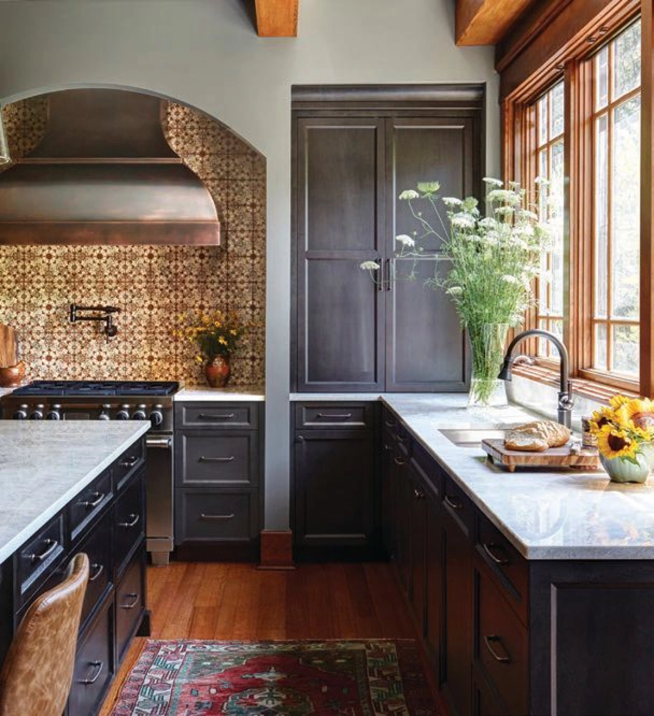 Explore a Modern Italian Craftsman Kitchen Transformation