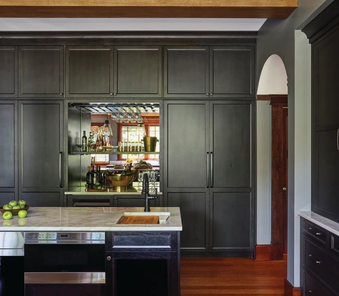 Explore a Modern Italian Craftsman Kitchen Transformation