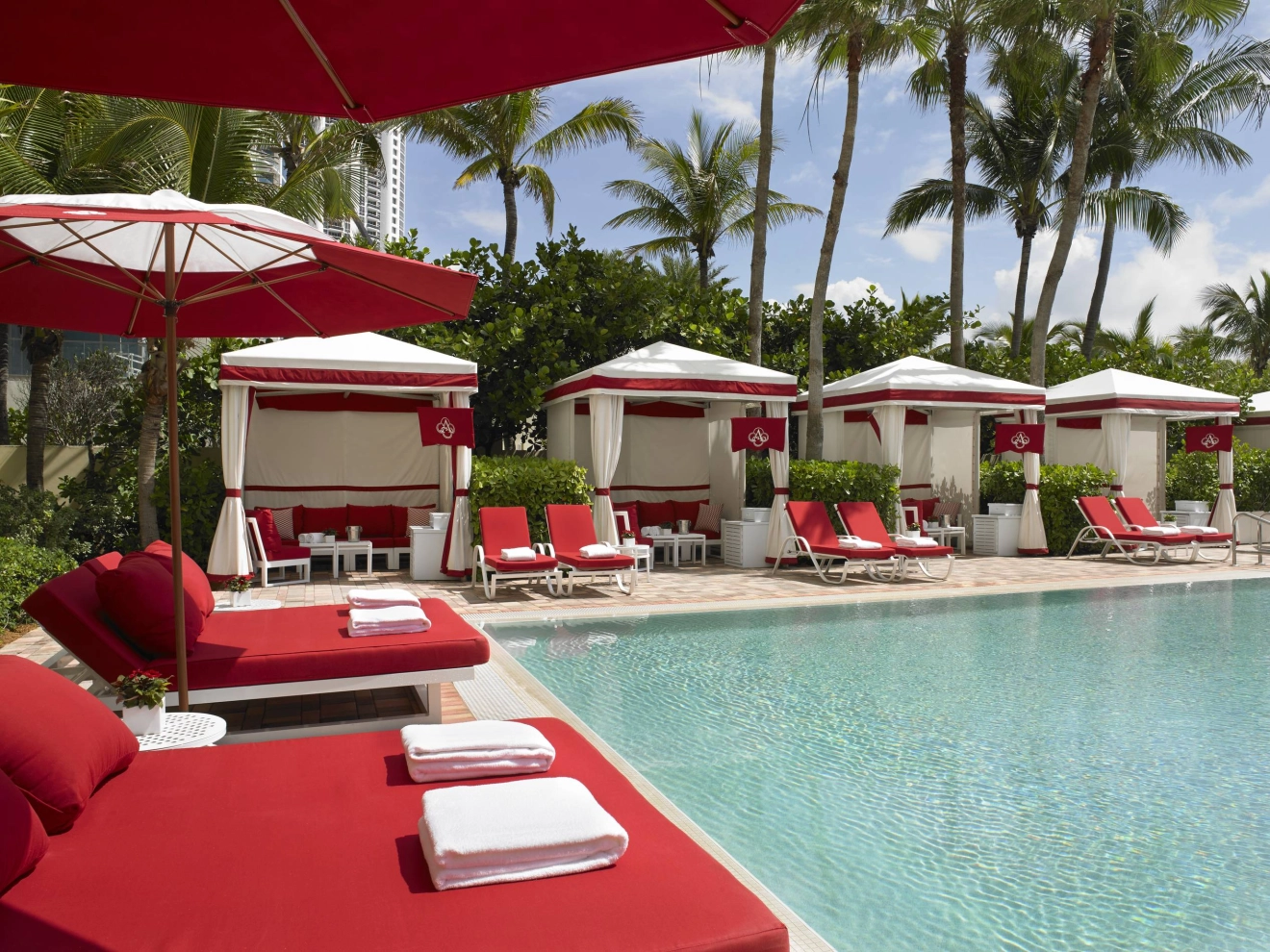 Luxurious Adult Pool Experience at Acqualina Resort