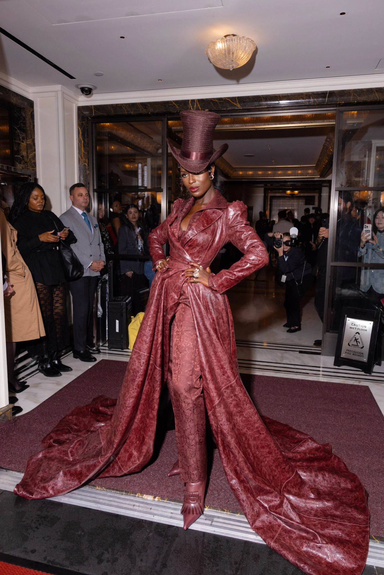 Top Celebrity Moments Spotted Leaving The Surrey, A Corinthia Hotel for ...