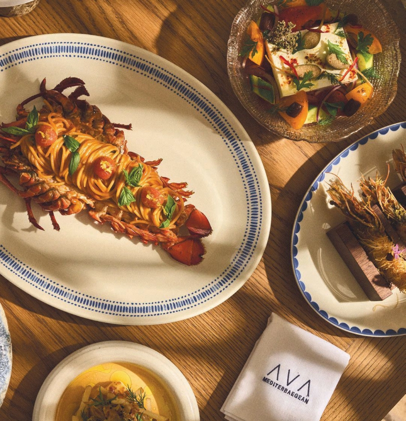 Step Inside Riviera Dining Group's AVA MediterrAegean