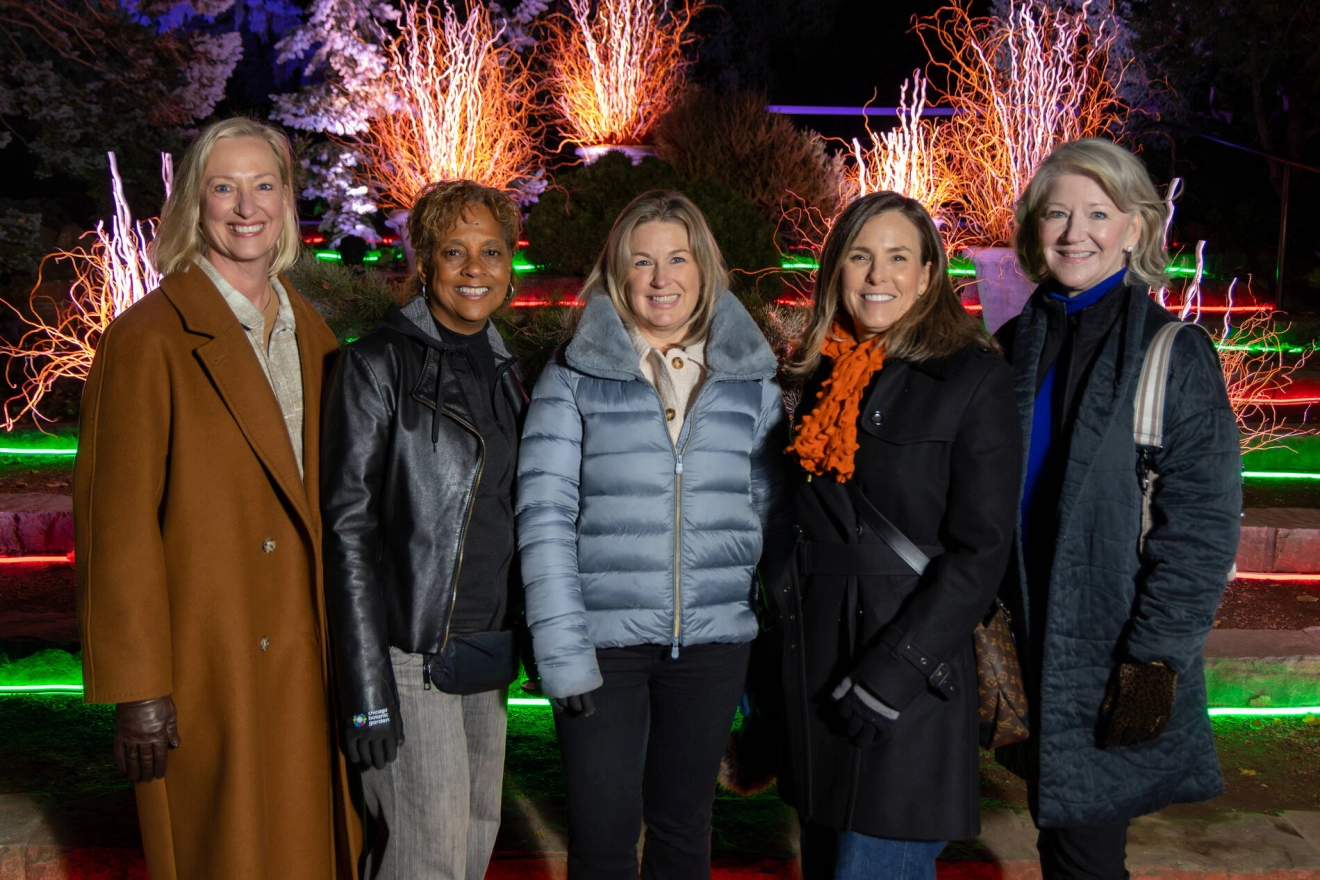 Chicago Botanic Garden’s Holiday Lightscape Preview