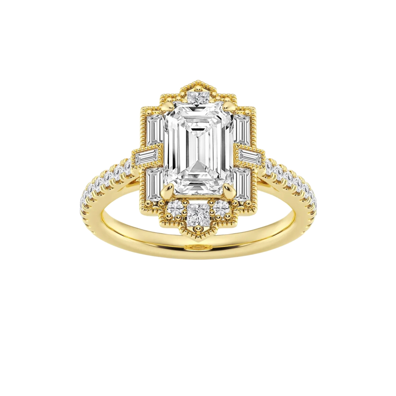 Art Deco Engagement Rings: Vintage-Inspired Modern Glamour