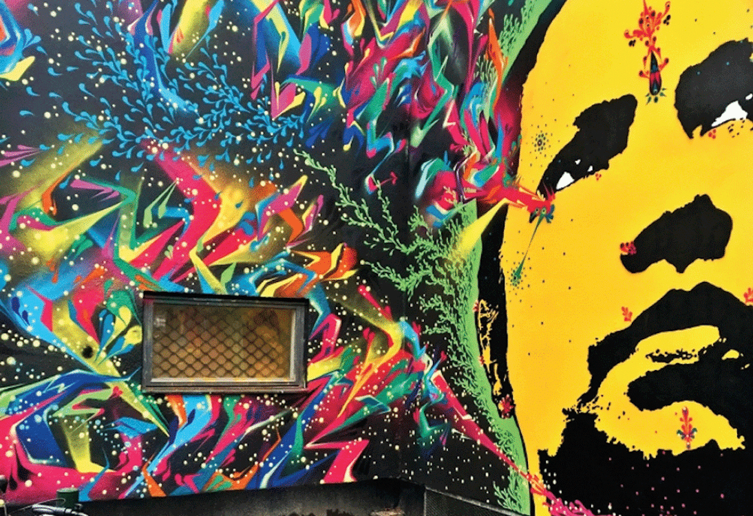 Stinkfish's Psychedelic Return: Solo Show at Vertical Gallery