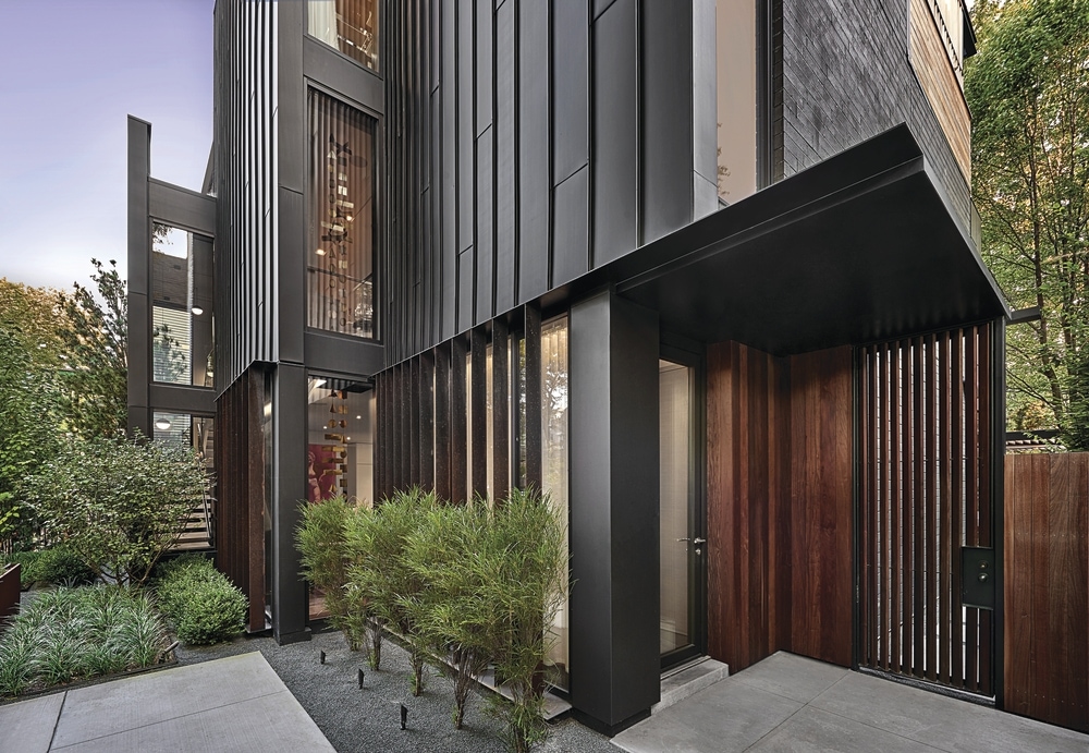 Stunning Zinc-Clad Lakeview Home by dSpace Studio & Interiors