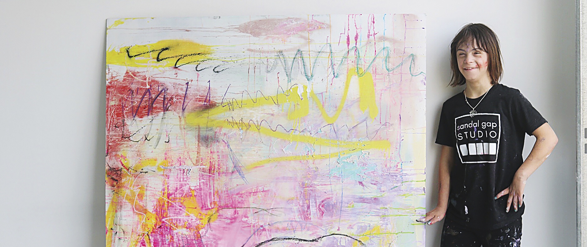 Sevy Eicher: Inspiring Abstract Artist with Down Syndrome