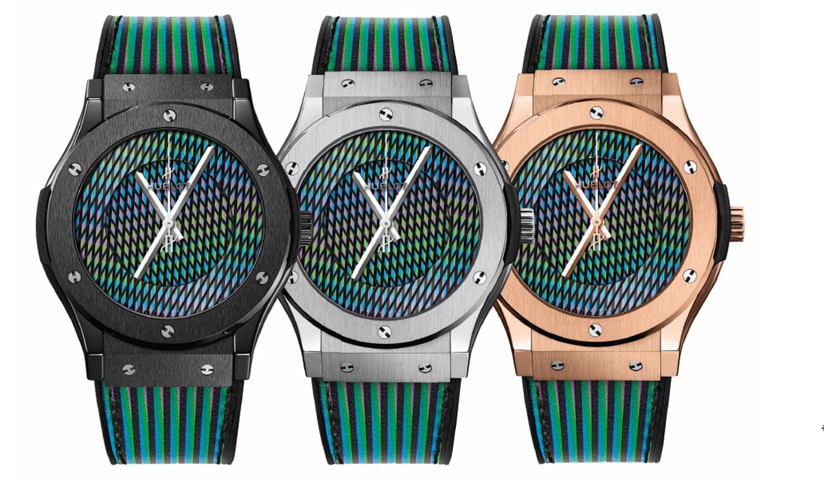 Hublot's Artistic Timepiece: Classic Fusion Cruz-Diez Watch