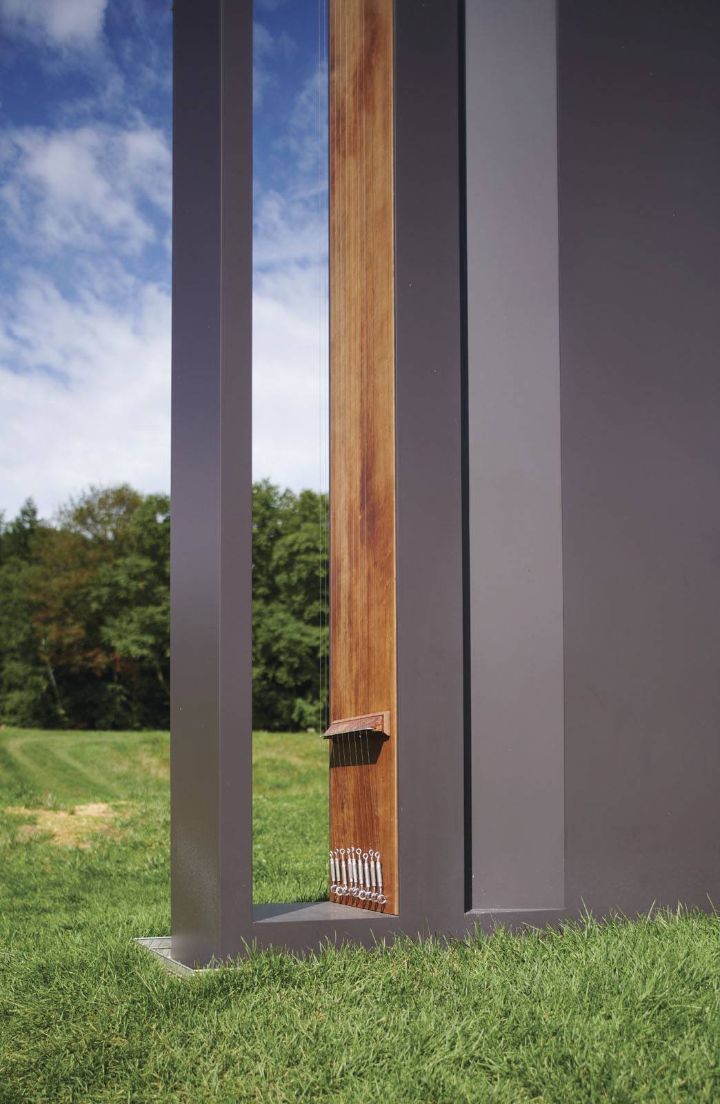 Ground/work: Outdoor Art Installation at Clark Art Institute