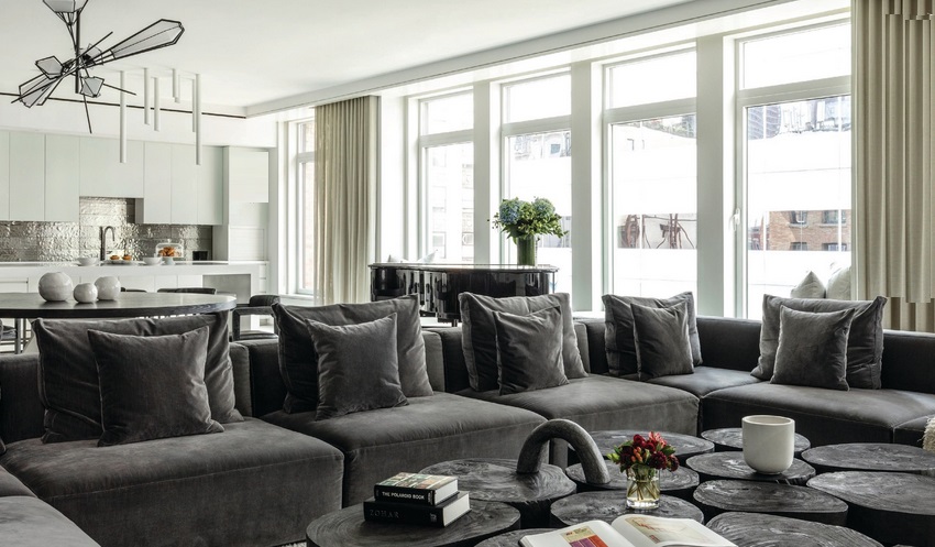 Tribeca Loft Design: Modern, Cozy Family Space