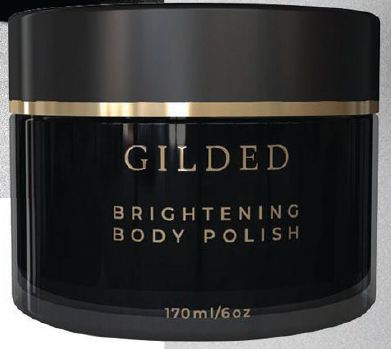 Gilded's Brightening Body Polish: Luxury Care for Skin