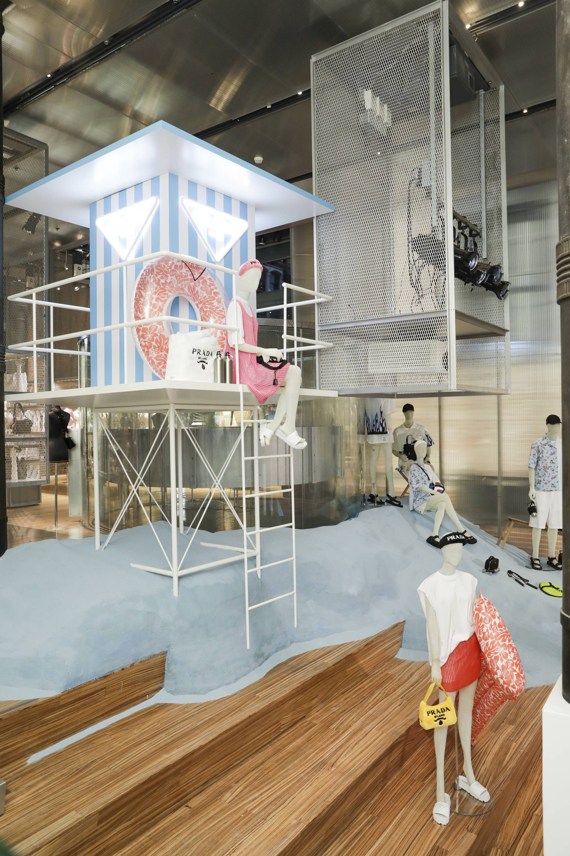 Prada's Vibrant Outdoors Pop-Up: A Summer Fashion Adventure