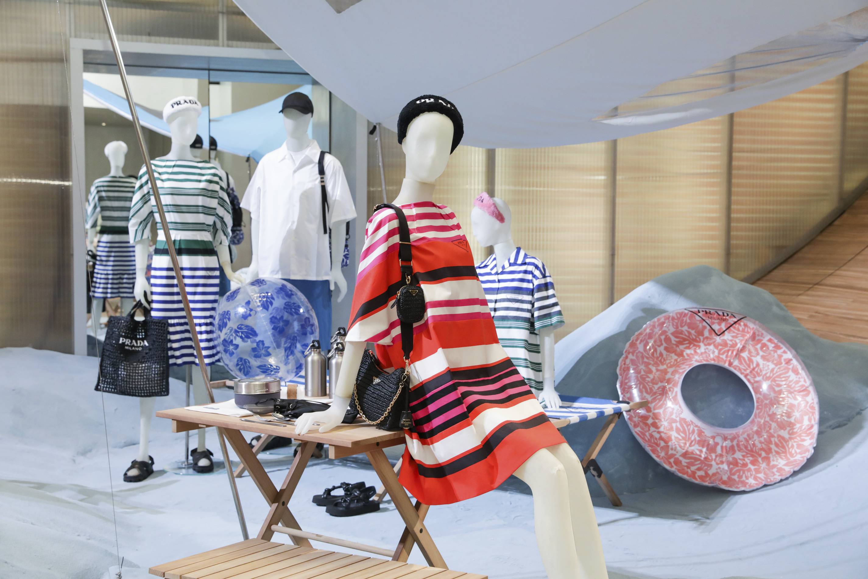 Prada's Vibrant Outdoors Pop-Up: A Summer Fashion Adventure