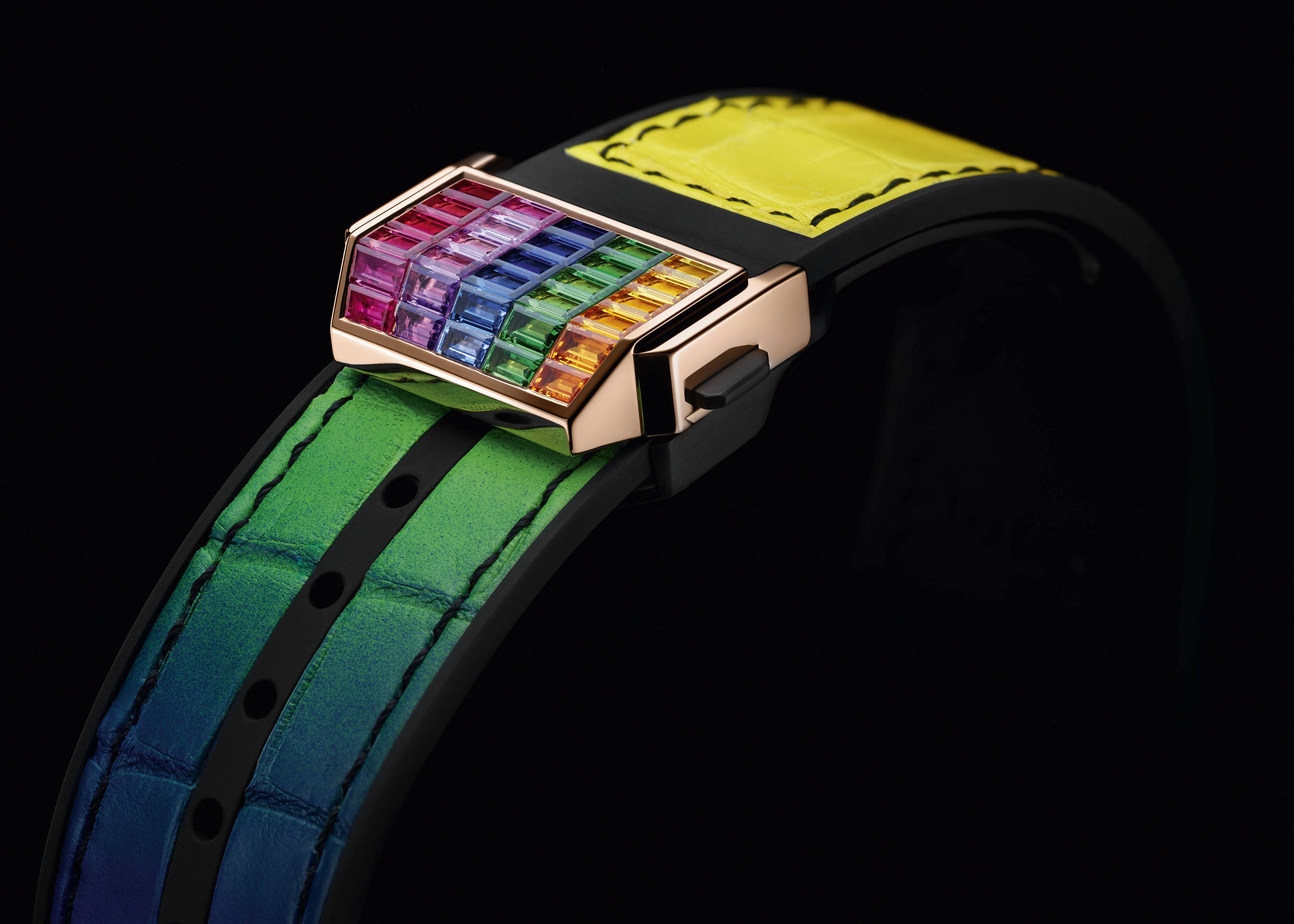 Hublot Big Bang Unico High Jewelry Rainbow: A Dazzling Timepiece