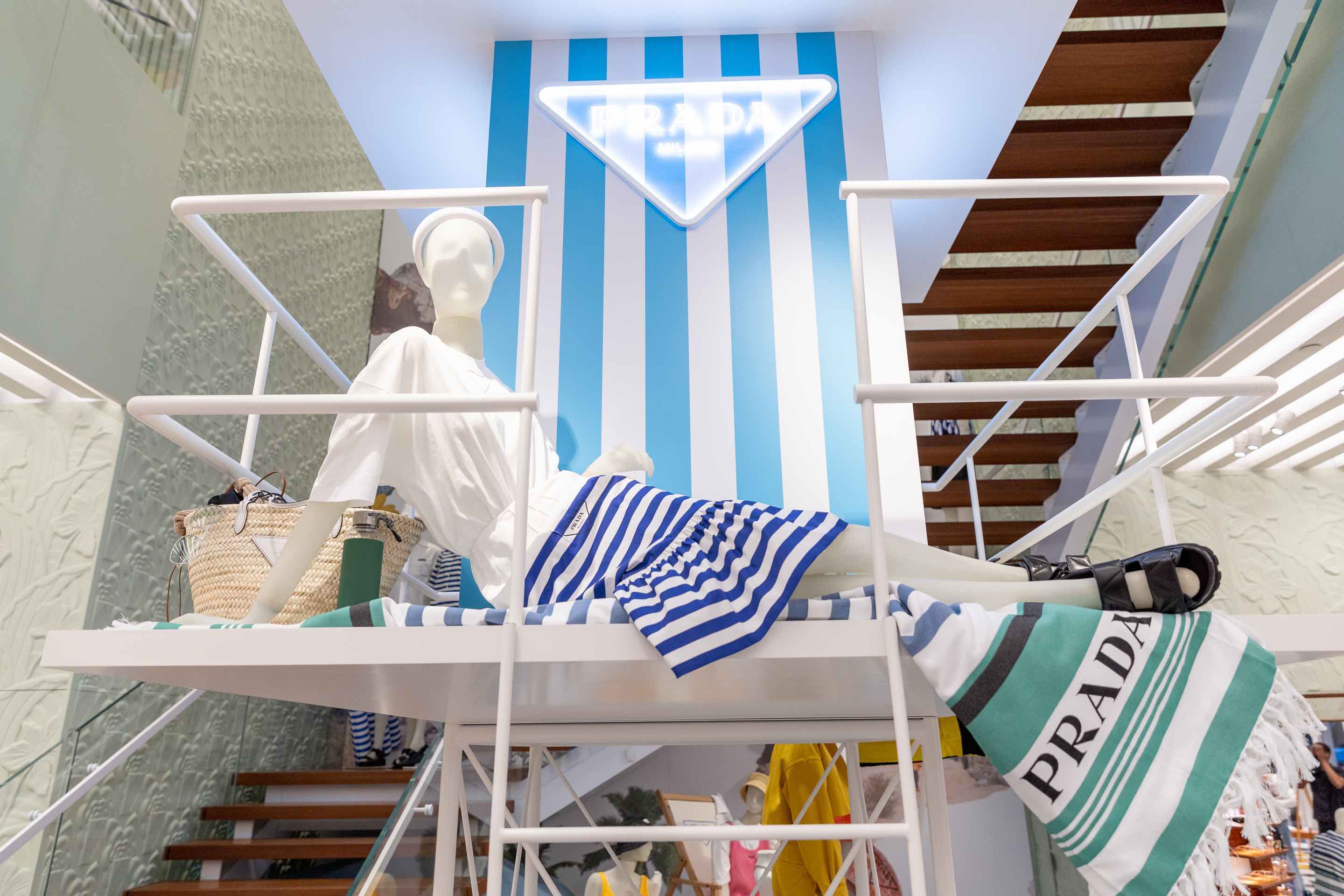 Prada's Coastal Summer Pop-Up in Miami