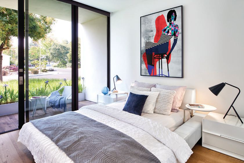 Minimalist Multigenerational Home by Mary Maydan in Palo Alto