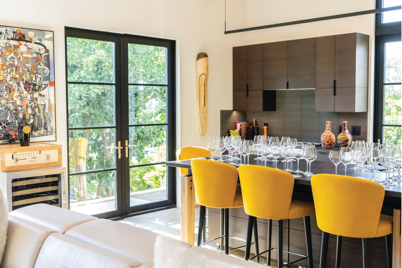 Lawrence Fairchild's Stunning Tasting Room in Napa