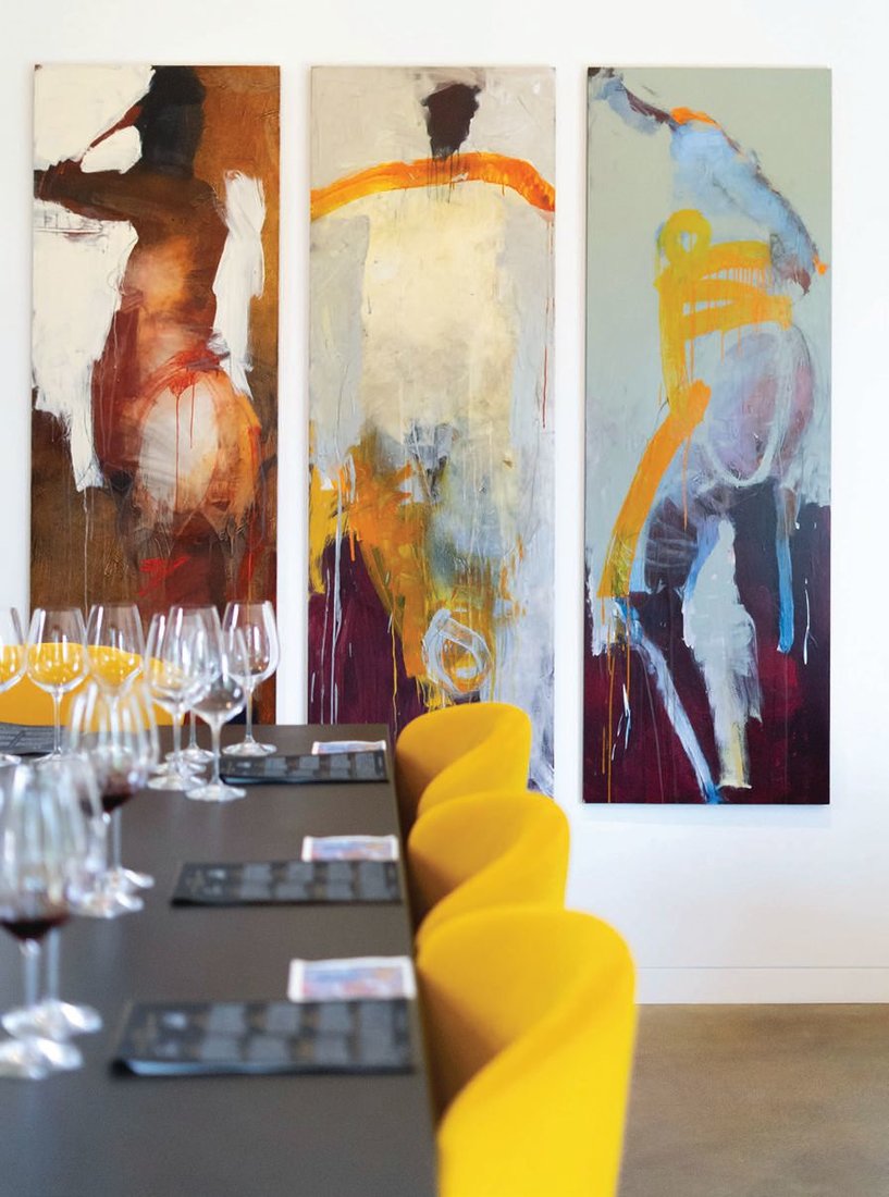 Lawrence Fairchild's Stunning Tasting Room in Napa