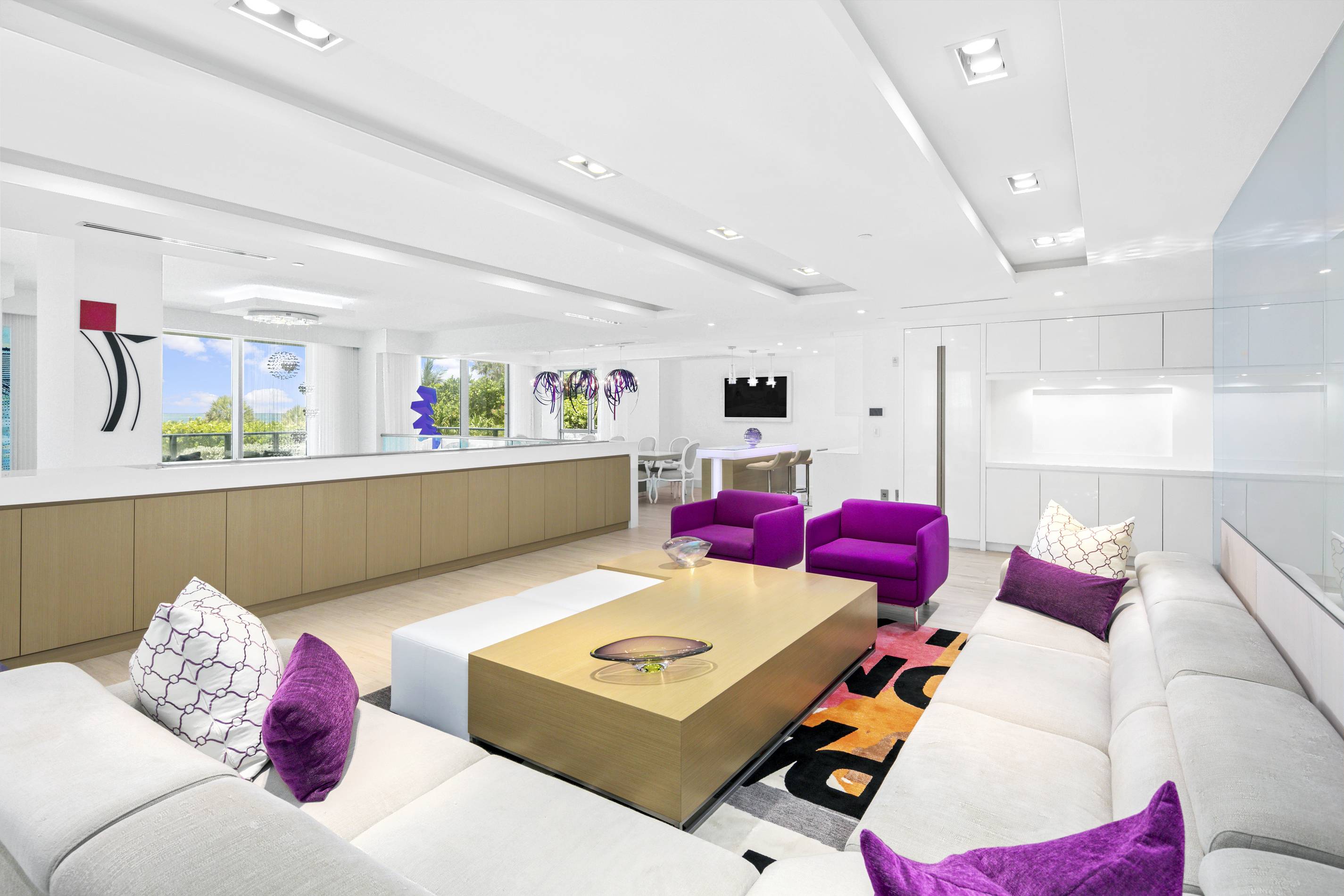 Stunning Two-Story Miami Duplex with Ocean Views