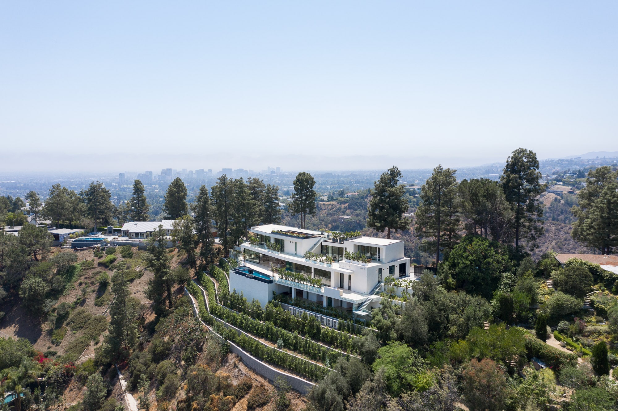 Sleek $32M Slat House for Sale in Beverly Hills | Virtual Tour