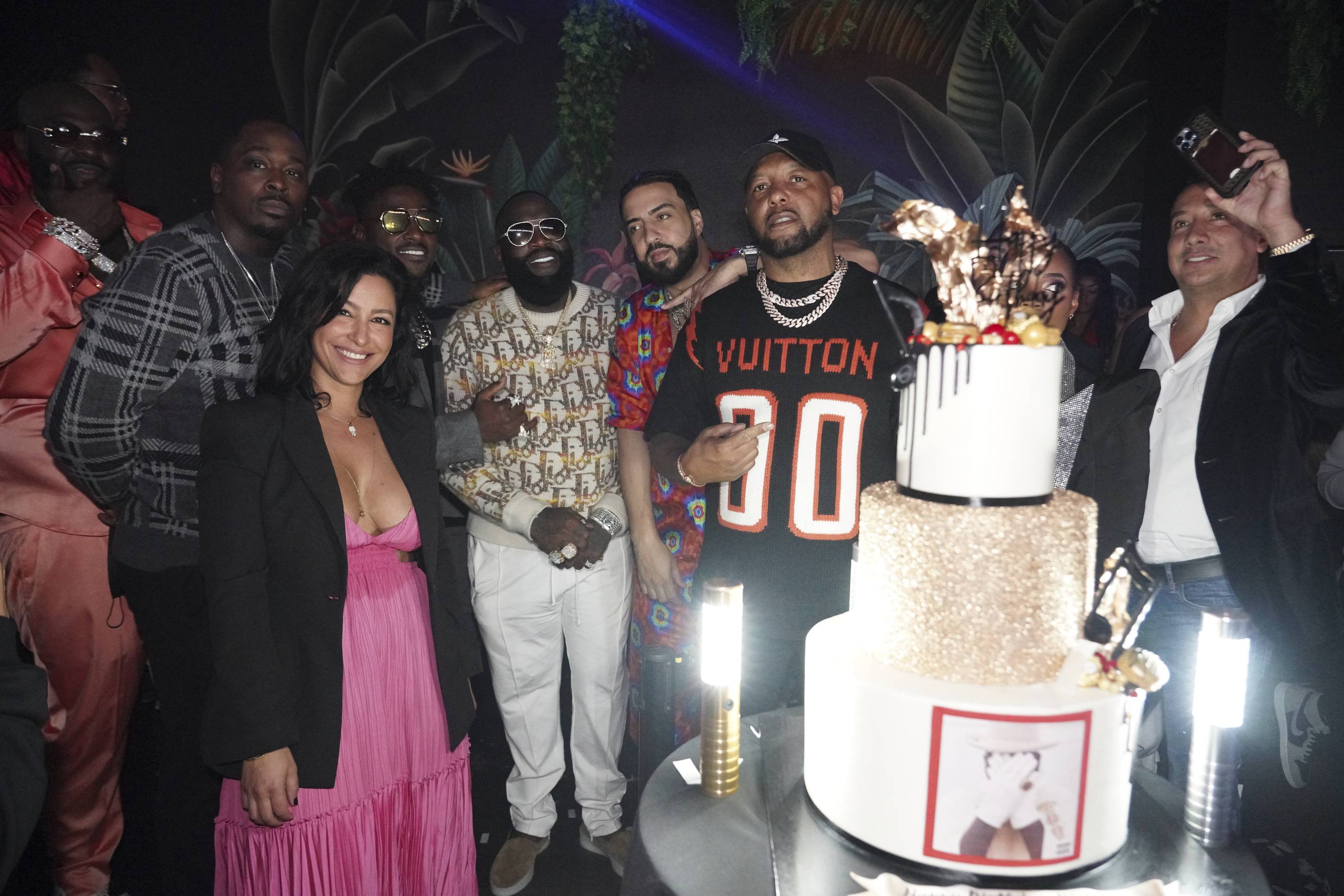 Rick Ross Celebrates 46th Birthday and Album Release in Miami