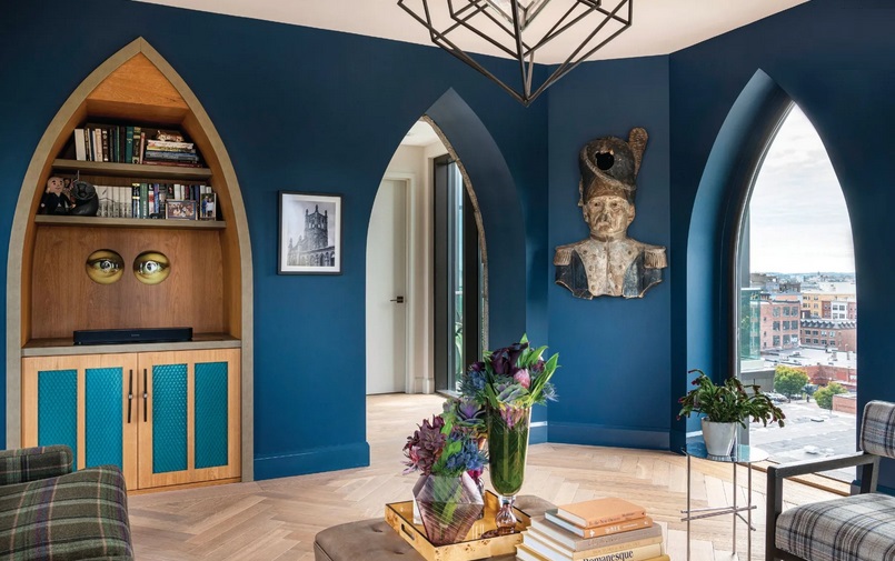 Explore Boston's Modern Penthouse at 140 Shawmut Ave