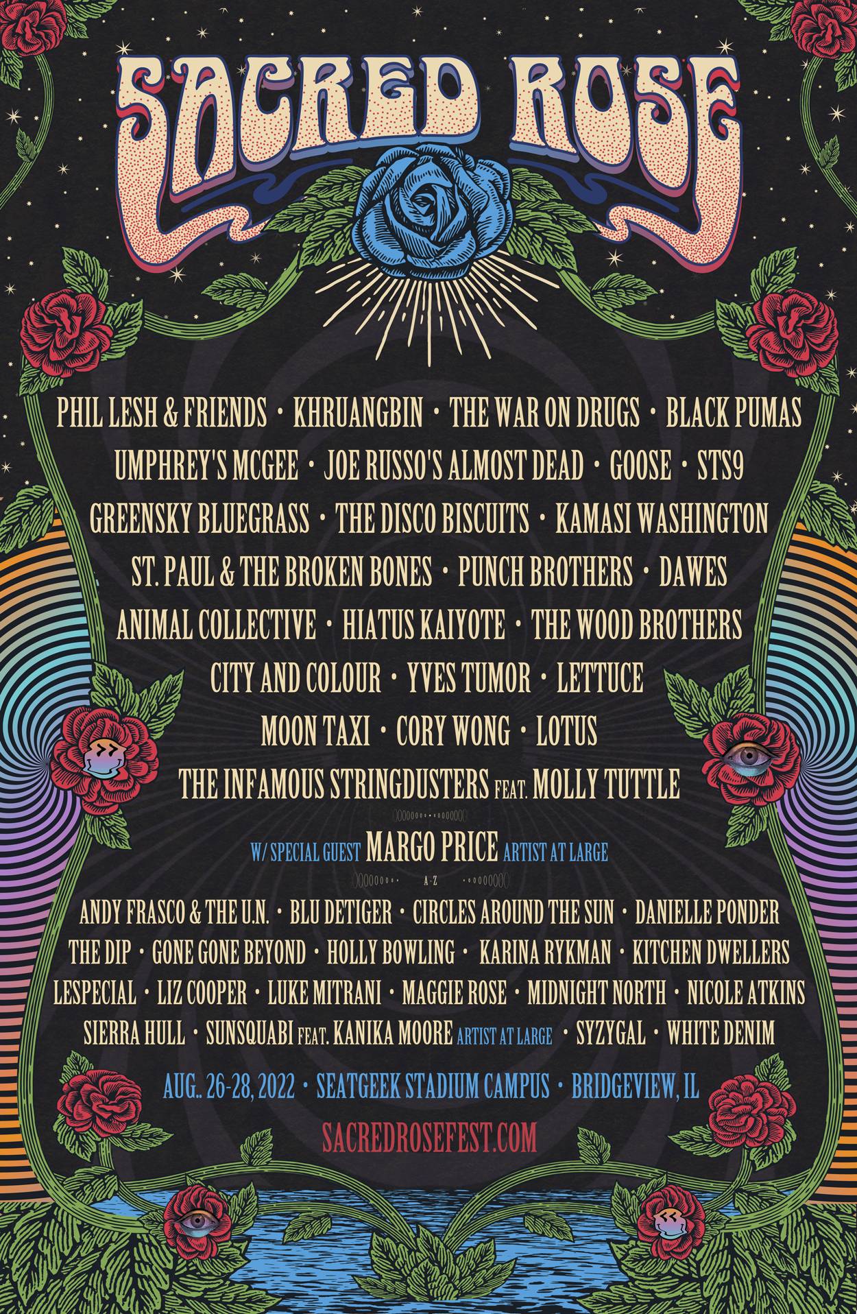 Sacred Rose Festival: Diverse Music in Chicagoland Aug 26-28