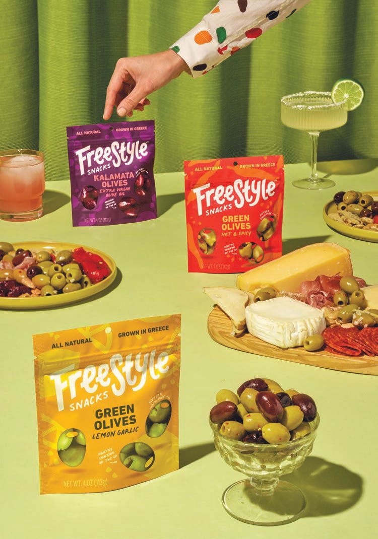Atlanta's Freestyle Snacks: Gourmet Olive Snack Revolution