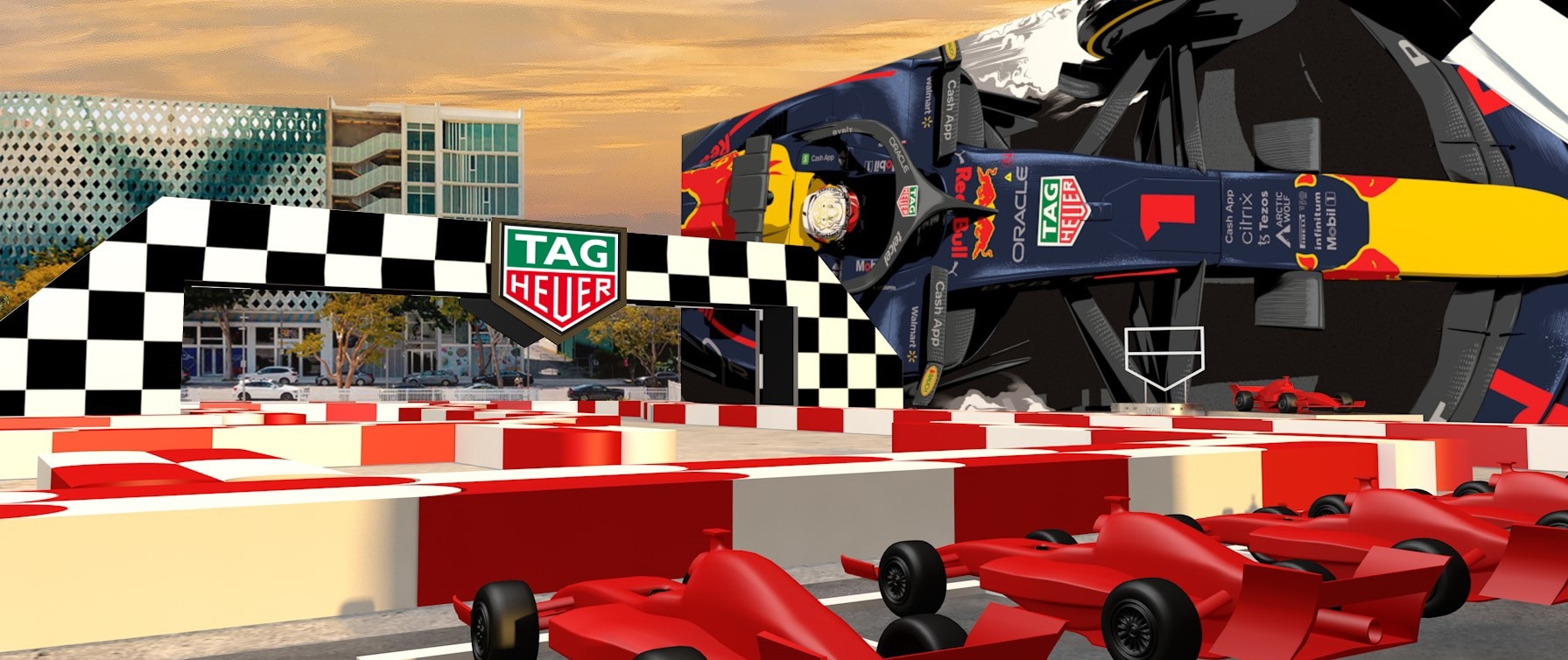 TAG Heuer's F1 Pop-Up Experience in Miami