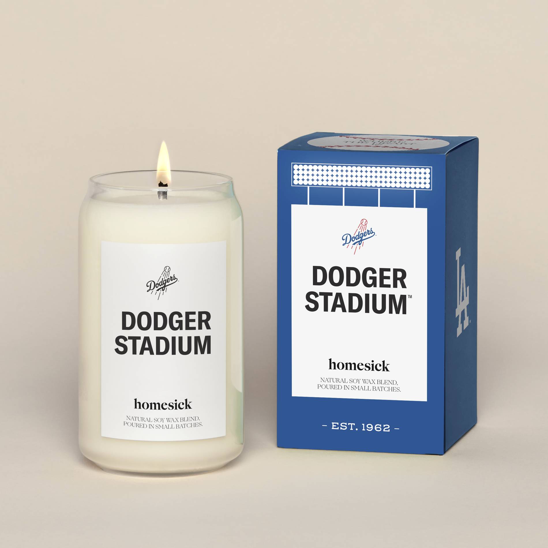 Capture Dodger Stadium Magic with Homesick's Scented Candle