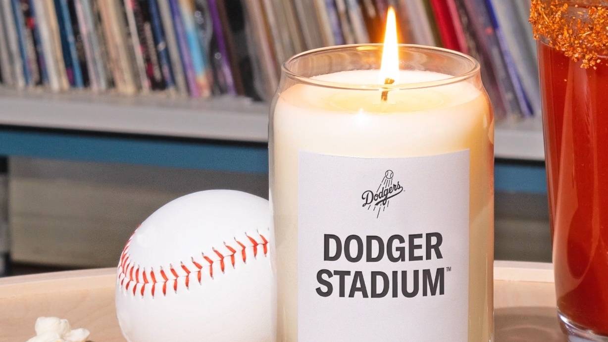 Capture Dodger Stadium Magic with Homesick's Scented Candle